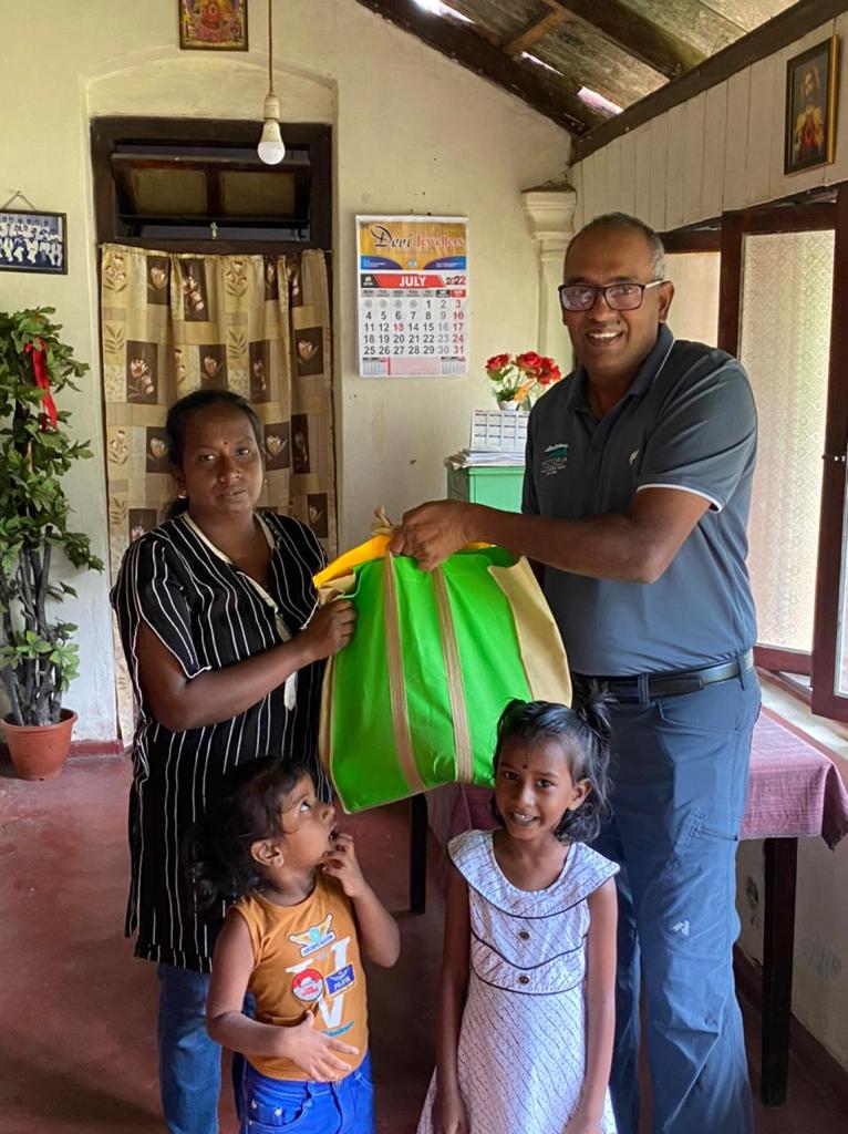 The 5th phase of the dry ration pack distribution took place in Digana ...