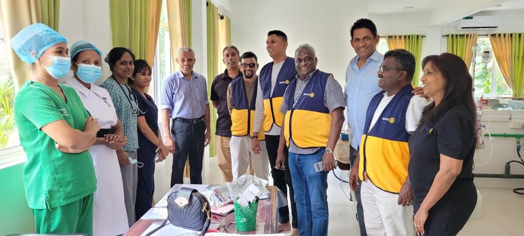 Rotary Club of Colombo West Donated Two Dialysis Machines Worth Rs . 6 ...